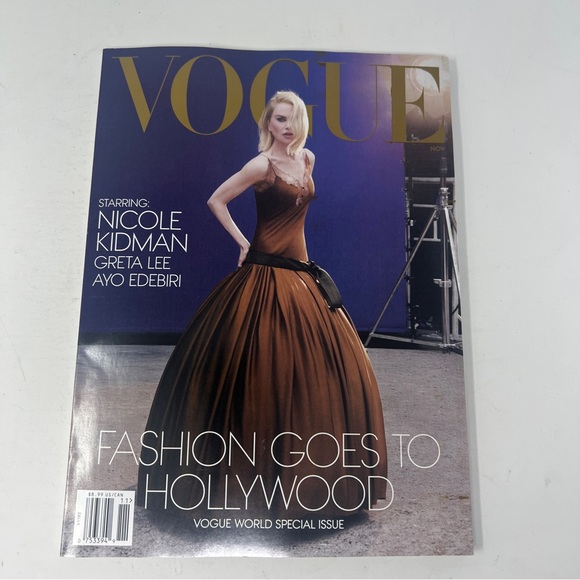 Vogue | Other | Vogue Magazine With Brown And Black Cover | Poshmark